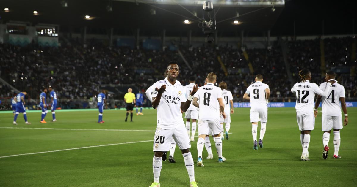 Vinícius Júnior shines as 5-star Real Madrid become World Champions ...