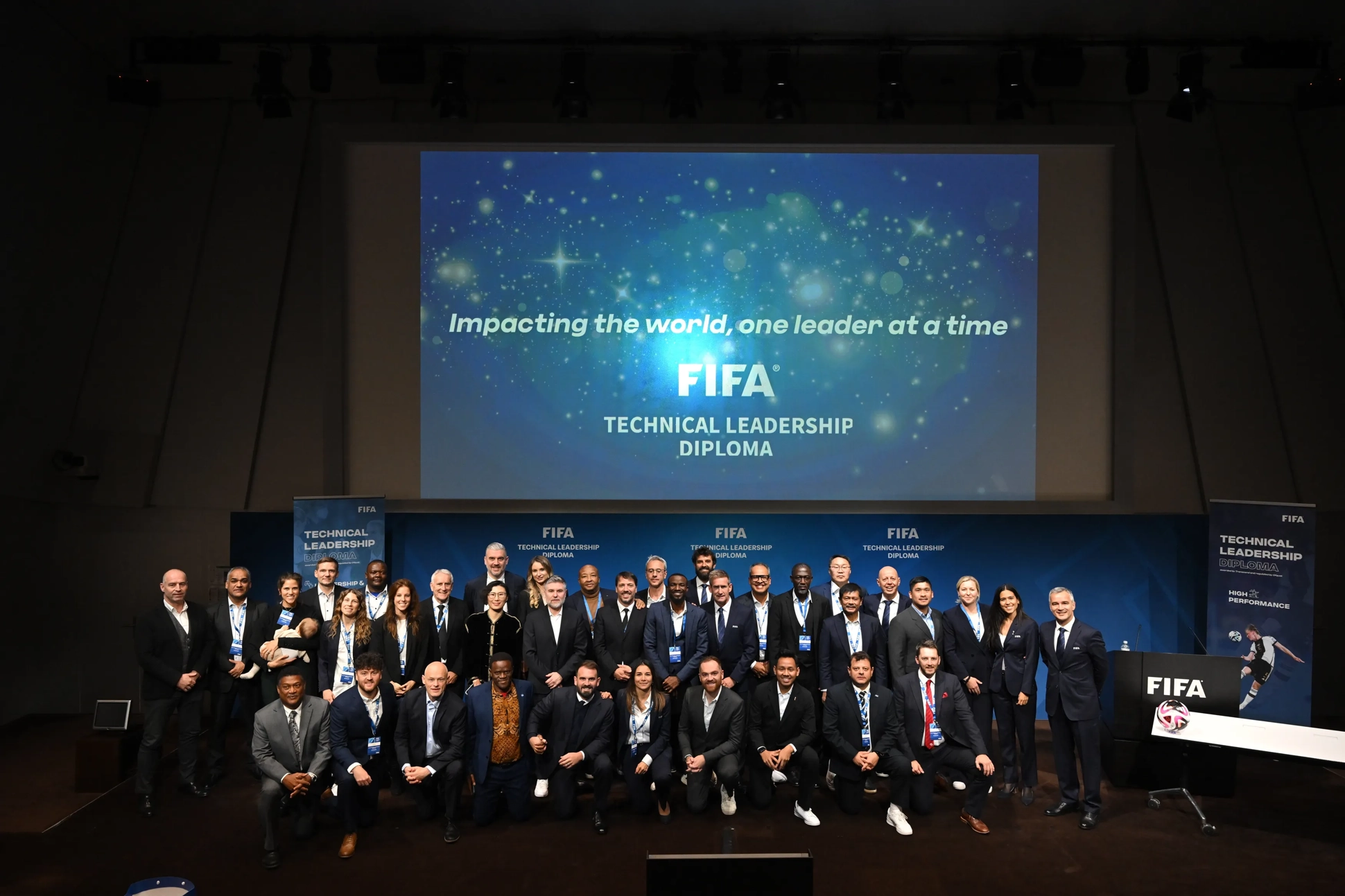Gianni Infantino congratulates first graduates of FIFA Technical ...